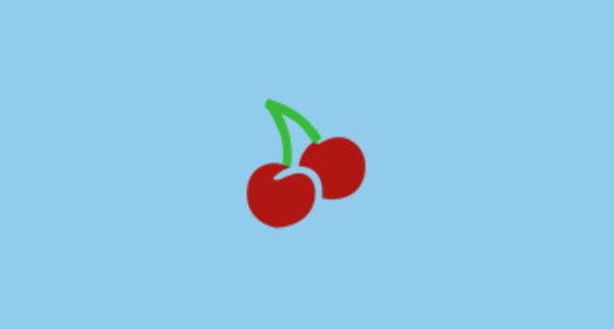 🍒 Kirschen Emoji on Microsoft Windows 10