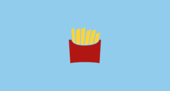 🍟 Batata Frita Emoji on Microsoft Windows 10