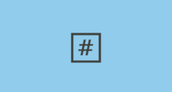 #️⃣ Keycap Number Sign Emoji on Microsoft Windows 10