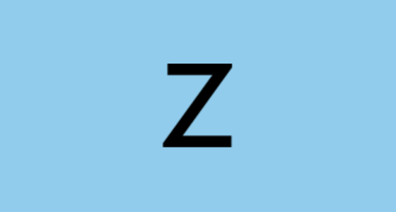 Regional Indicator Symbol Letter Z Emoji on Microsoft Windows 10