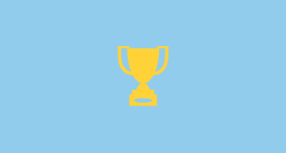 🏆 Pokal Emoji on Microsoft Windows 10