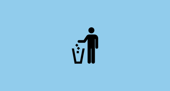 🚮 Simbolo Per La Raccolta Dei Rifiuti Emoji on Microsoft Windows 8.0
