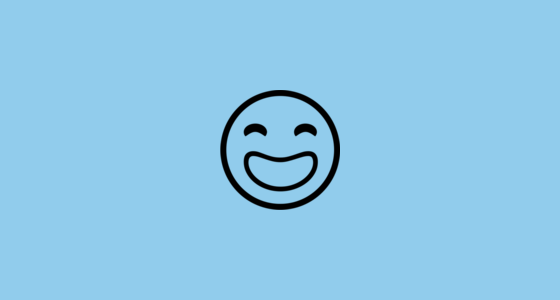 😄 Grinning Face with Smiling Eyes Emoji on Microsoft Windows 8.0