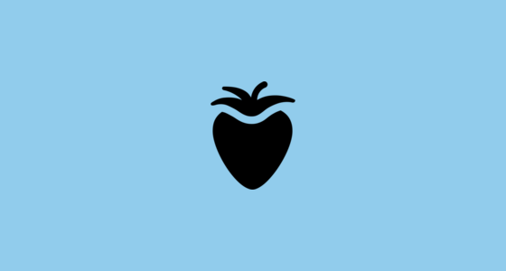 🍓 Morango Emoji on Microsoft Windows 8.0