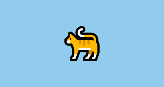 🐈 Cat Emoji on Microsoft Windows 10 Anniversary Update
