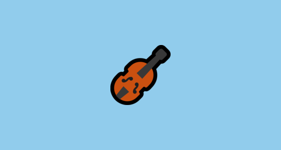 🎻 Violino Emoji on Microsoft Windows 10 Anniversary Update