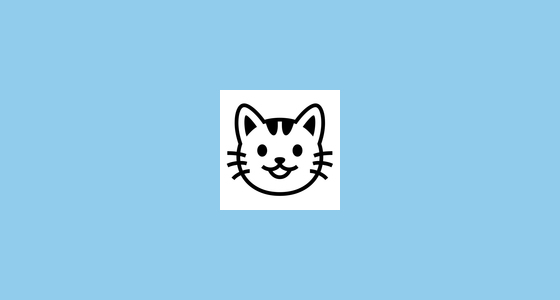 😺 Smilende Katt Med Åpen Munn Emoji on Noto Emoji Font 14.0