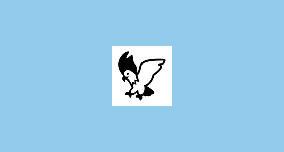 🦅 Adler Emoji on Noto Emoji Font 15.0