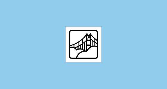 🌁 Foggy Emoji on Noto Emoji Font 15.0