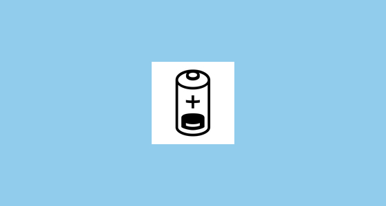 🪫 Low Battery Emoji on Noto Emoji Font 15.0