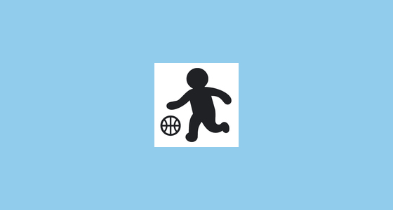 ⛹️ Person Bouncing Ball Emoji on Noto Emoji Font 15.0