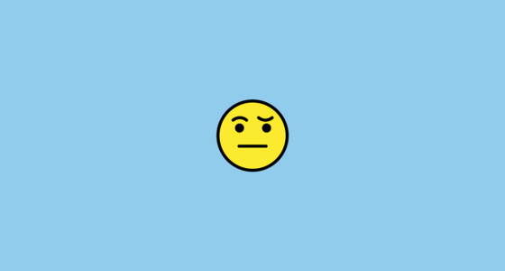 😕 Verward Gezicht Emoji on OpenMoji 1.0