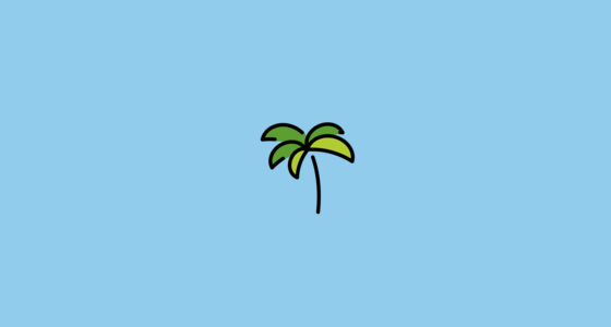 🌴 Palmboom Emoji on OpenMoji 12.0