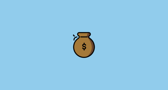 💰 Geldsack Emoji on OpenMoji 12.2