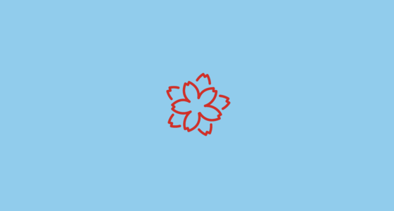💮 White Flower Emoji on OpenMoji 12.2