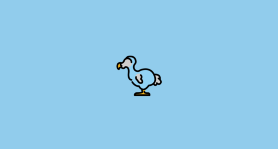 🦤 Dodo Emoji on OpenMoji 13.0