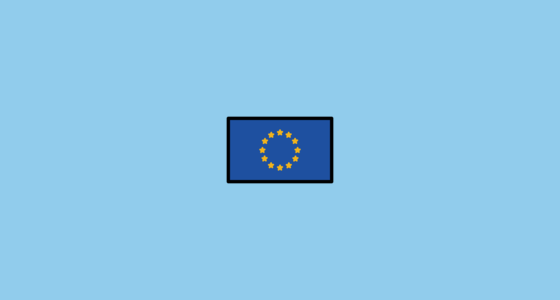 🇪🇺 Flag: European Union Emoji on OpenMoji 13.1