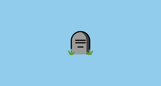 🪦 Headstone Emoji on OpenMoji 13.1