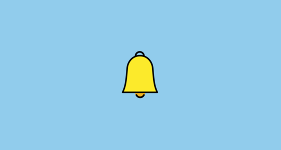 🔔 Cloche Emoji on OpenMoji 14.0
