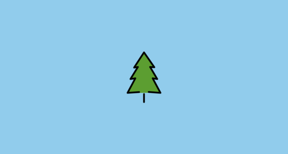 🌲 Nadelbaum Emoji on OpenMoji 14.0