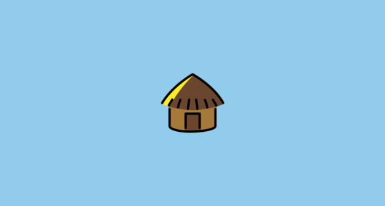 🛖 Cabana Emoji on OpenMoji 14.0