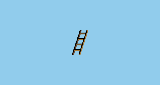 🪜 Escalera Emoji on OpenMoji 14.0