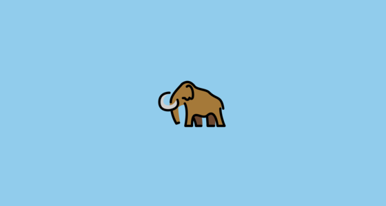 🦣 Mamut Emoji on OpenMoji 14.0