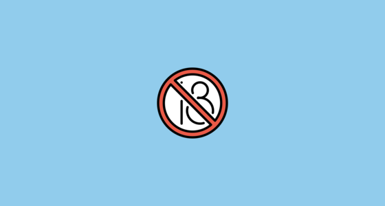 🔞 No One Under Eighteen Emoji on OpenMoji 14.0
