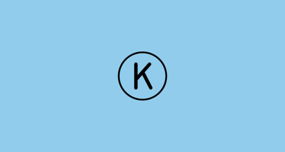 Regional Indicator Symbol Letter K Emoji on OpenMoji 14.0