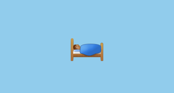 🛌🏽 Persona En La Cama: Tono De Piel Medio Emoji on Samsung Experience 8.5