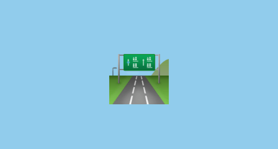 🛣️ 고속도로 Emoji on Samsung Experience 9.0
