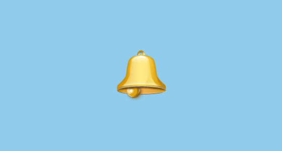 Ringing Bell Emoji on Samsung Experience 9.0