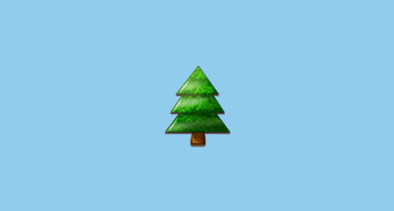 🌲 松树 Emoji on Samsung Experience 9.1