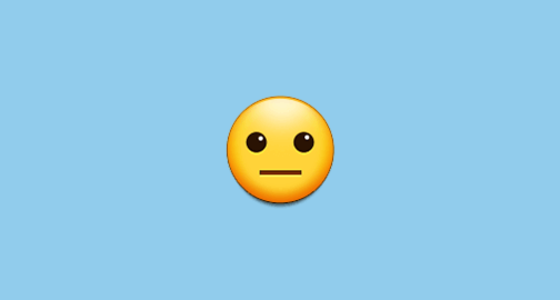 😐 Cara Neutral Emoji on Samsung Experience 9.1