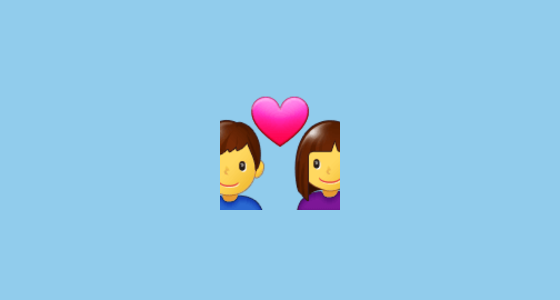 💑 Pareja Enamorada Emoji on Samsung Experience 9.5