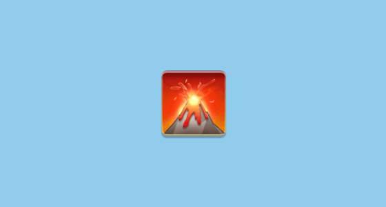🌋 Volcán Emoji on Samsung Experience 9.5