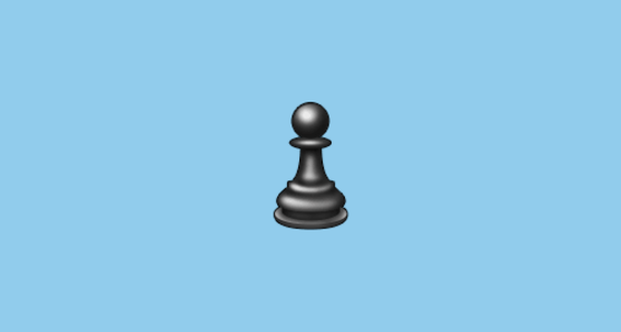 ♟️ Chess Pawn Emoji on Samsung One UI 1.0