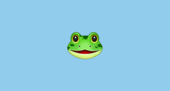 🐸 Frog Emoji on Samsung One UI 1.0