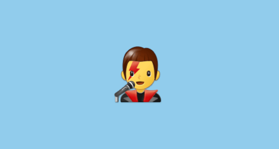 👨‍🎤 Man Singer Emoji on Samsung One UI 1.0