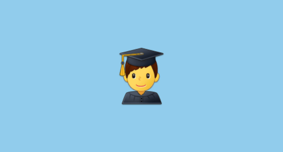 👨‍🎓 Estudante Emoji on Samsung One UI 1.0