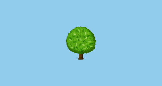🌳 落叶树 Emoji on Samsung One UI 1.5