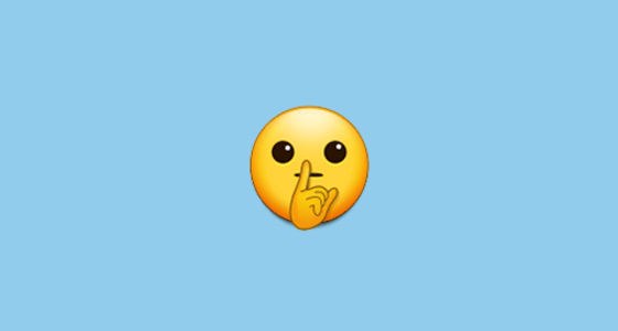 🤫 Cara Pidiendo Silencio Emoji on Samsung One UI 1.5