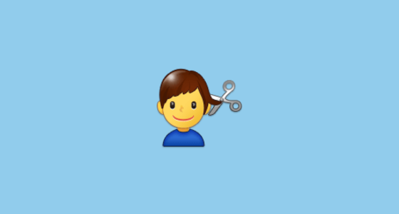 💇‍♂️ Man Getting Haircut Emoji on Samsung One UI 1.5