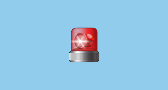 🚨 Police Car Light Emoji on Samsung One UI 1.5
