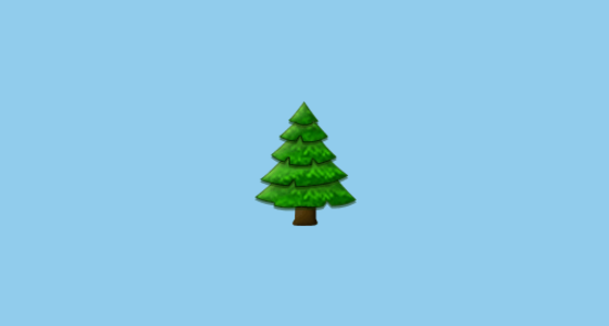 🌲 Evergreen Tree Emoji on Samsung One UI 2.0