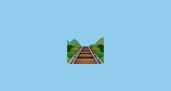 🛤️ Vía De Tren Emoji on Samsung One UI 2.0