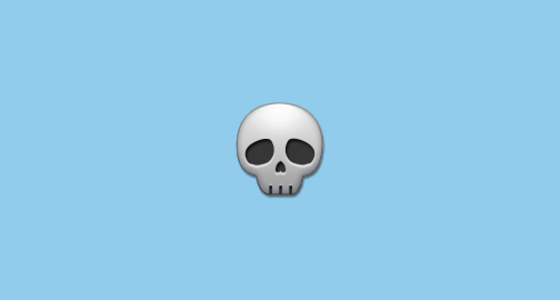 💀 Teschio Emoji on Samsung One UI 2.0