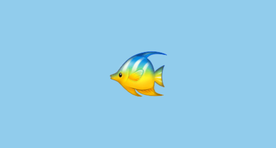 🐠 Tropische Vis Emoji on Samsung One UI 2.0