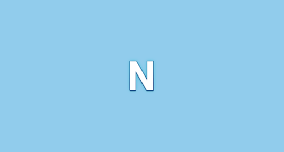 Regional Indicator Symbol Letter N Emoji on Samsung One UI 2.1