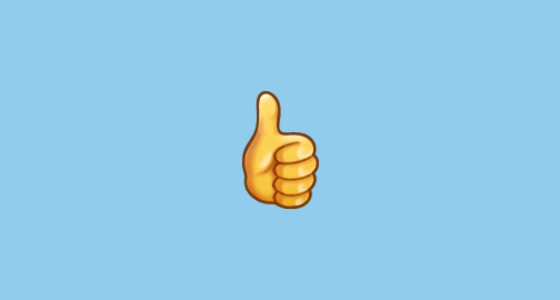 👍 Daumen Hoch Emoji on Samsung One UI 2.1